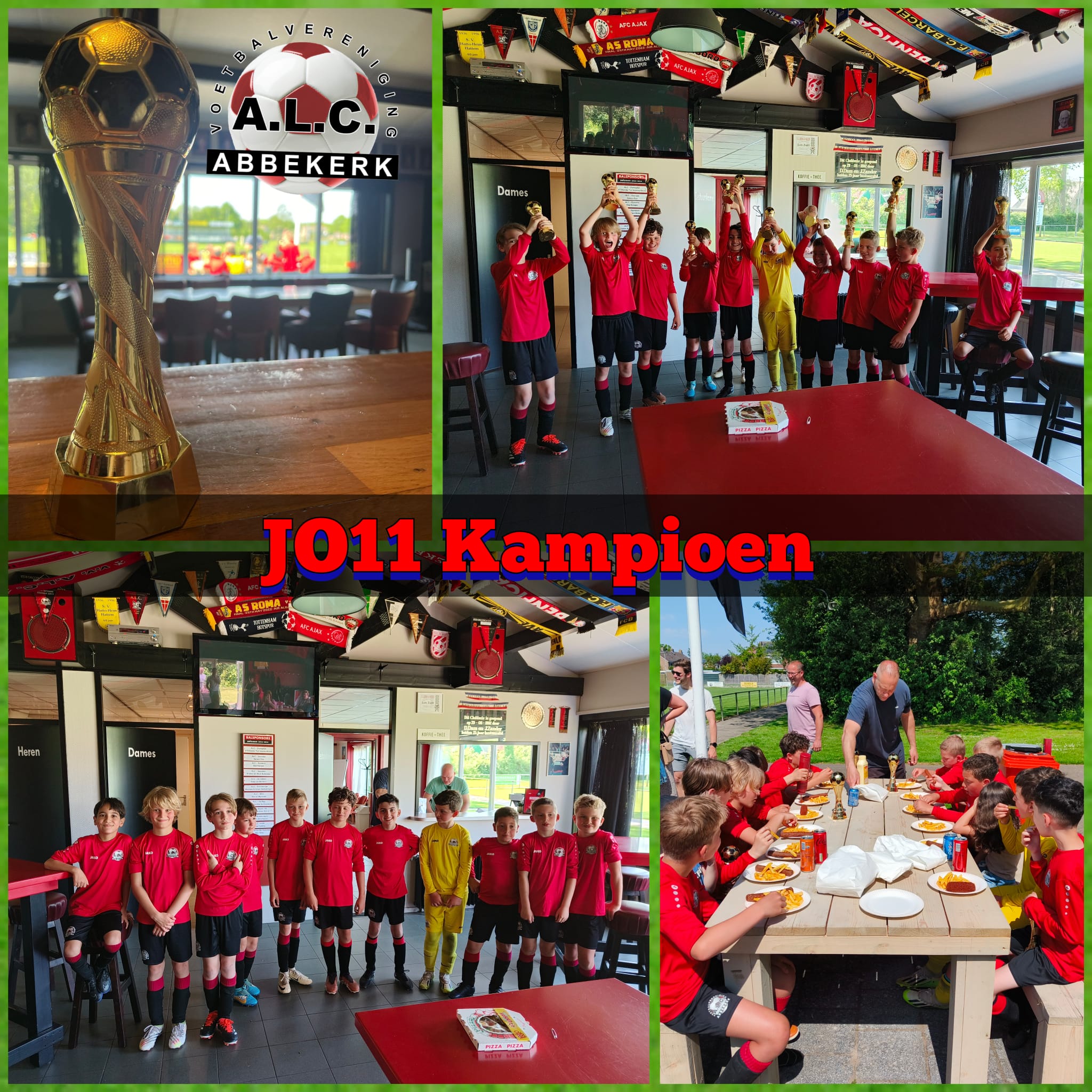 Yes …JO11 kampioen! | Voetbalvereniging A.L.C.
