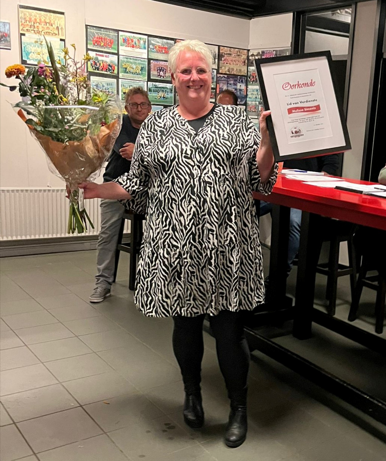 Melissa Lid van Verdienste! | Voetbalvereniging A.L.C.